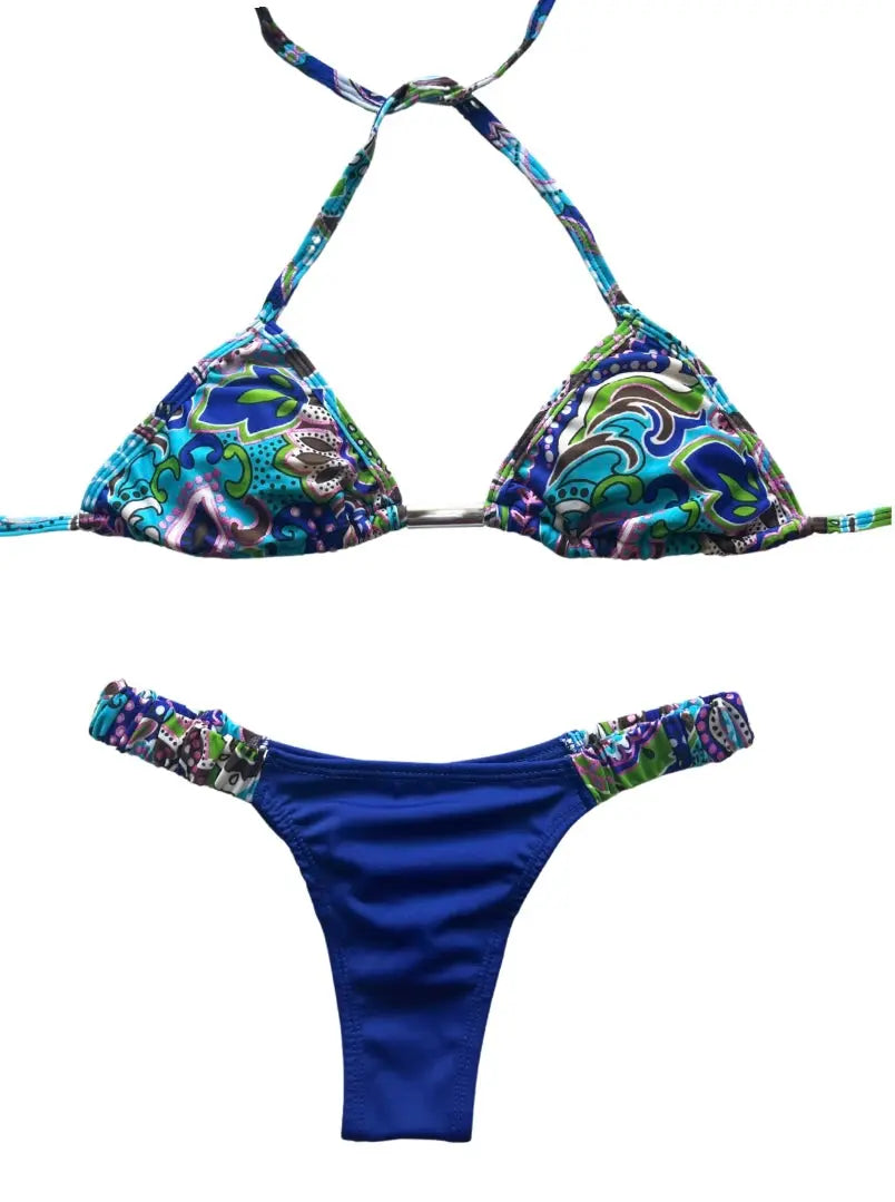 Ocean Blue Bikini Set Sale