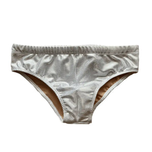 Metallic Low Rise Swim BriefsMetallic Low-Rise Brazilian Sunga Swim ...